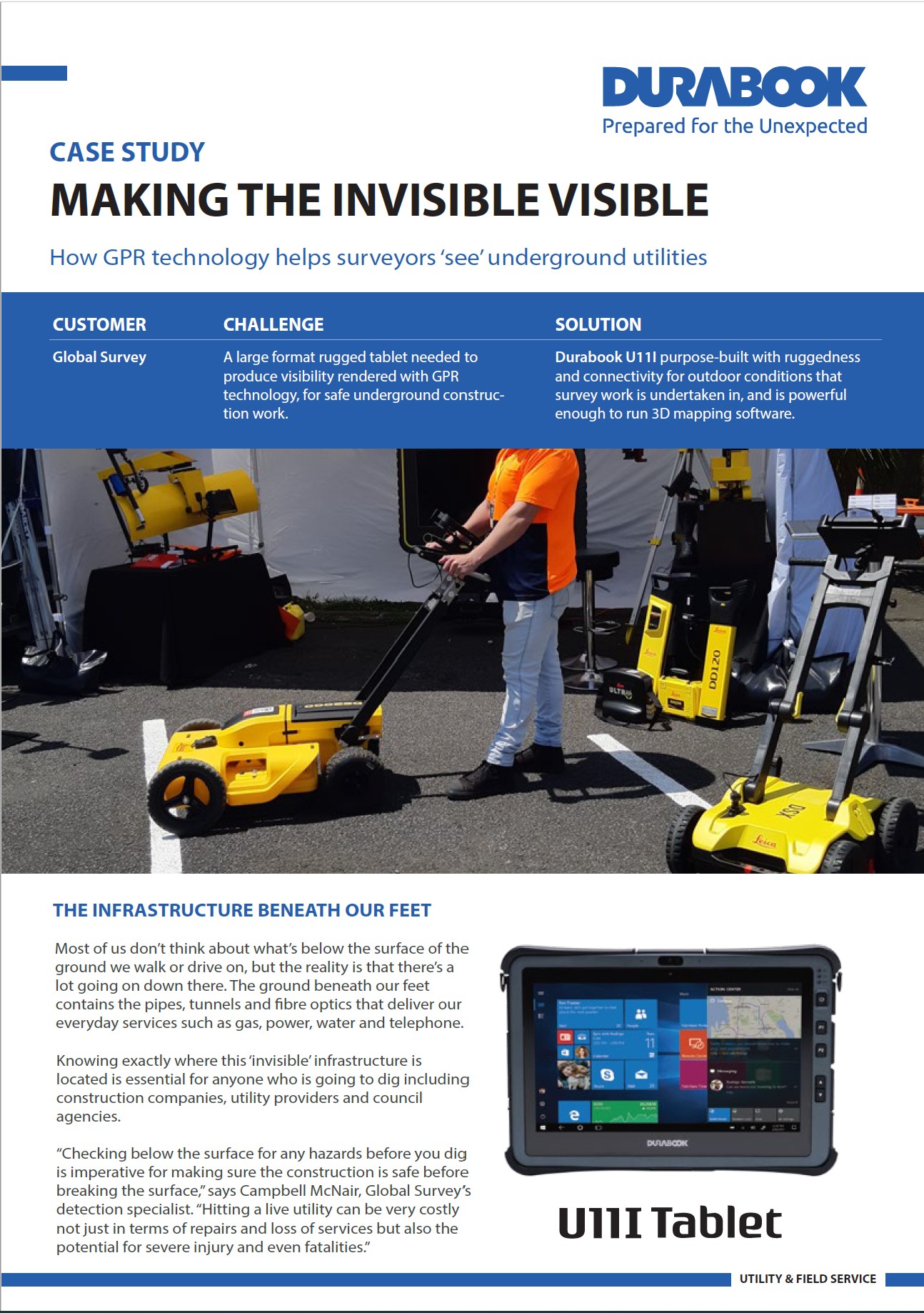 Utility & Field Service - Durabook Rugged Computers