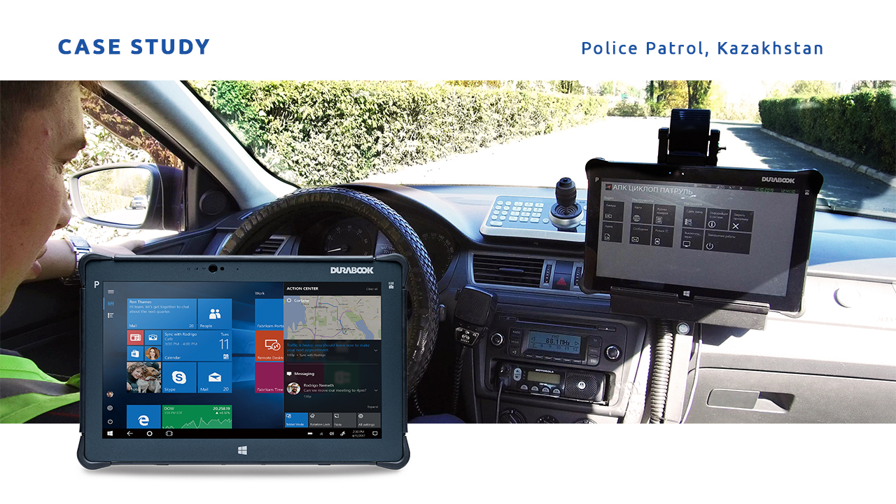 Rugged In-Car Solution for Police Patrol in Kazakhstan | Case Study