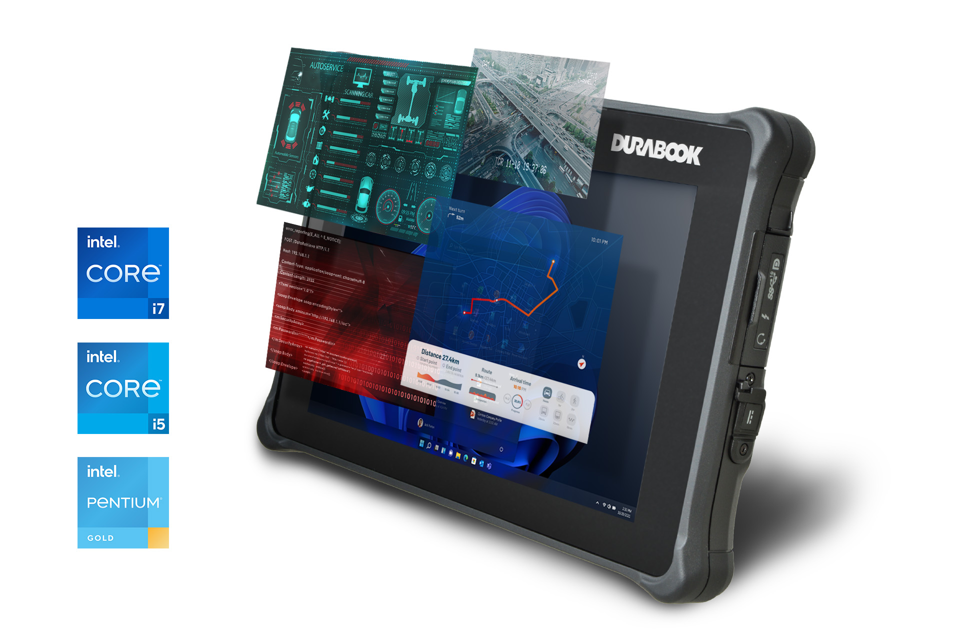 R8 8-Inch Rugged Tablet | Extreme Power and Compact - DURABOOK