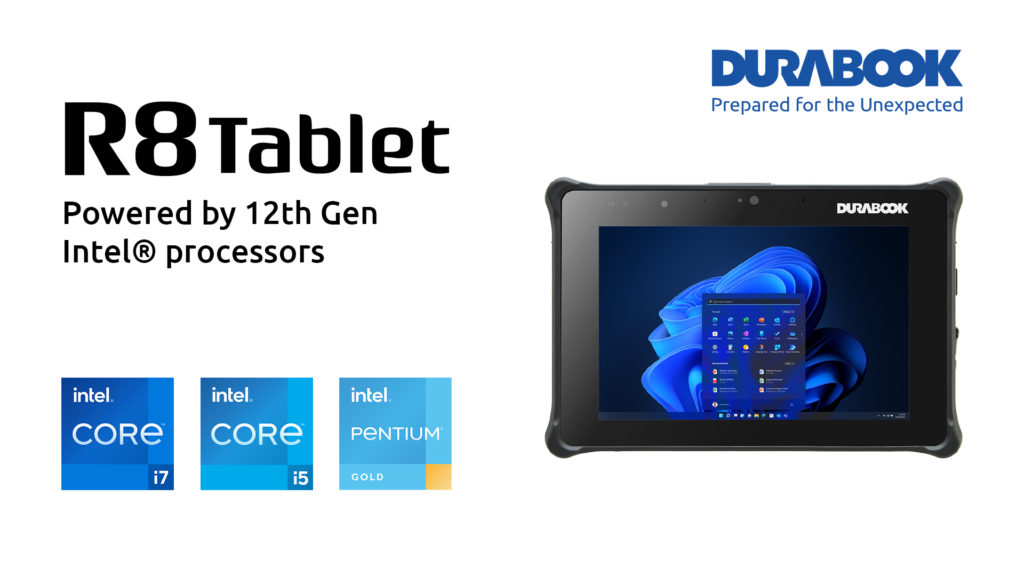 Durabook Launches First Fanless 8” Fully Rugged Tablet With Intel®12th ...