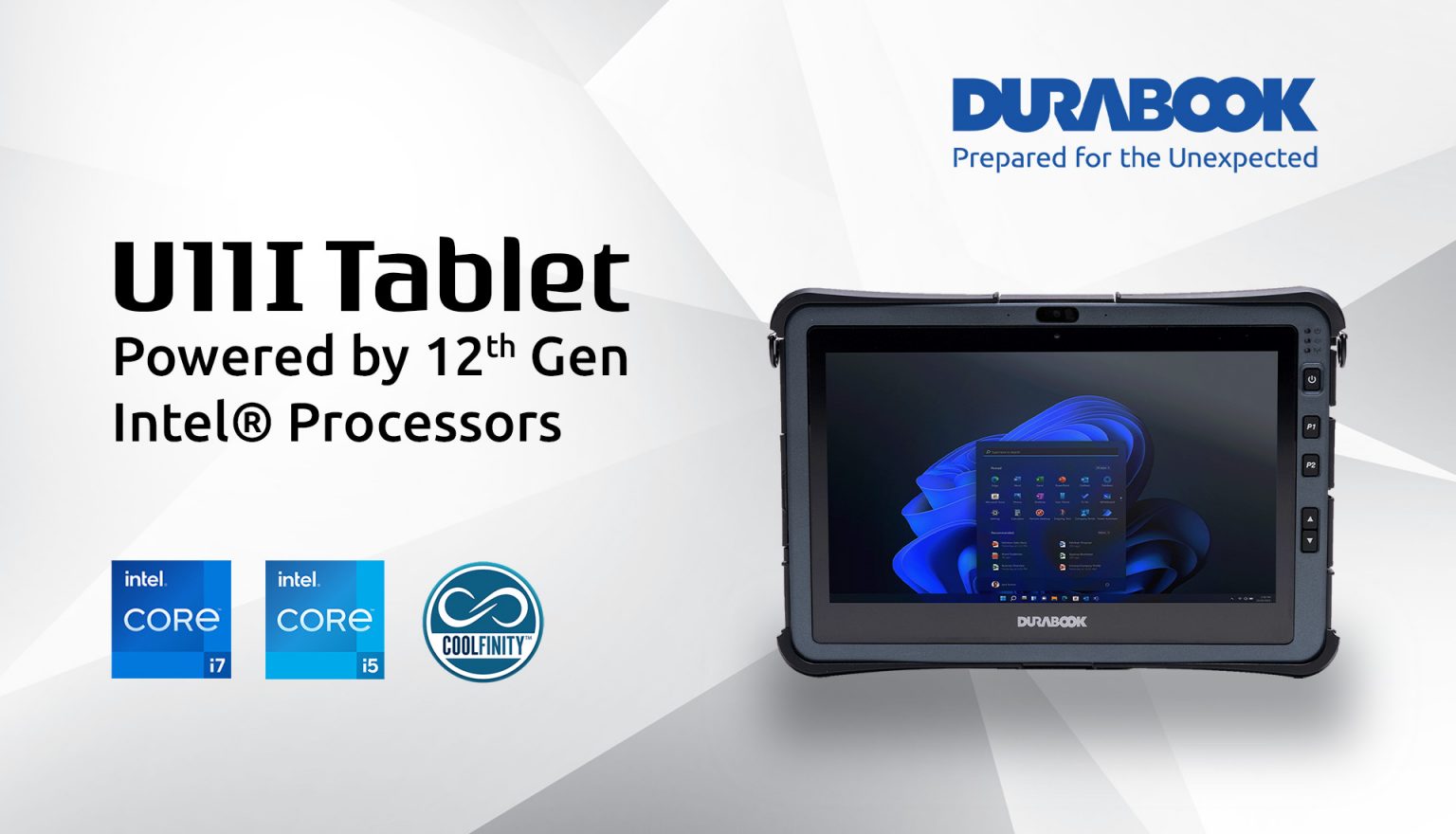 Durabook Upgrades U11I Rugged Tablet With 12th Gen Intel® CPU and ...