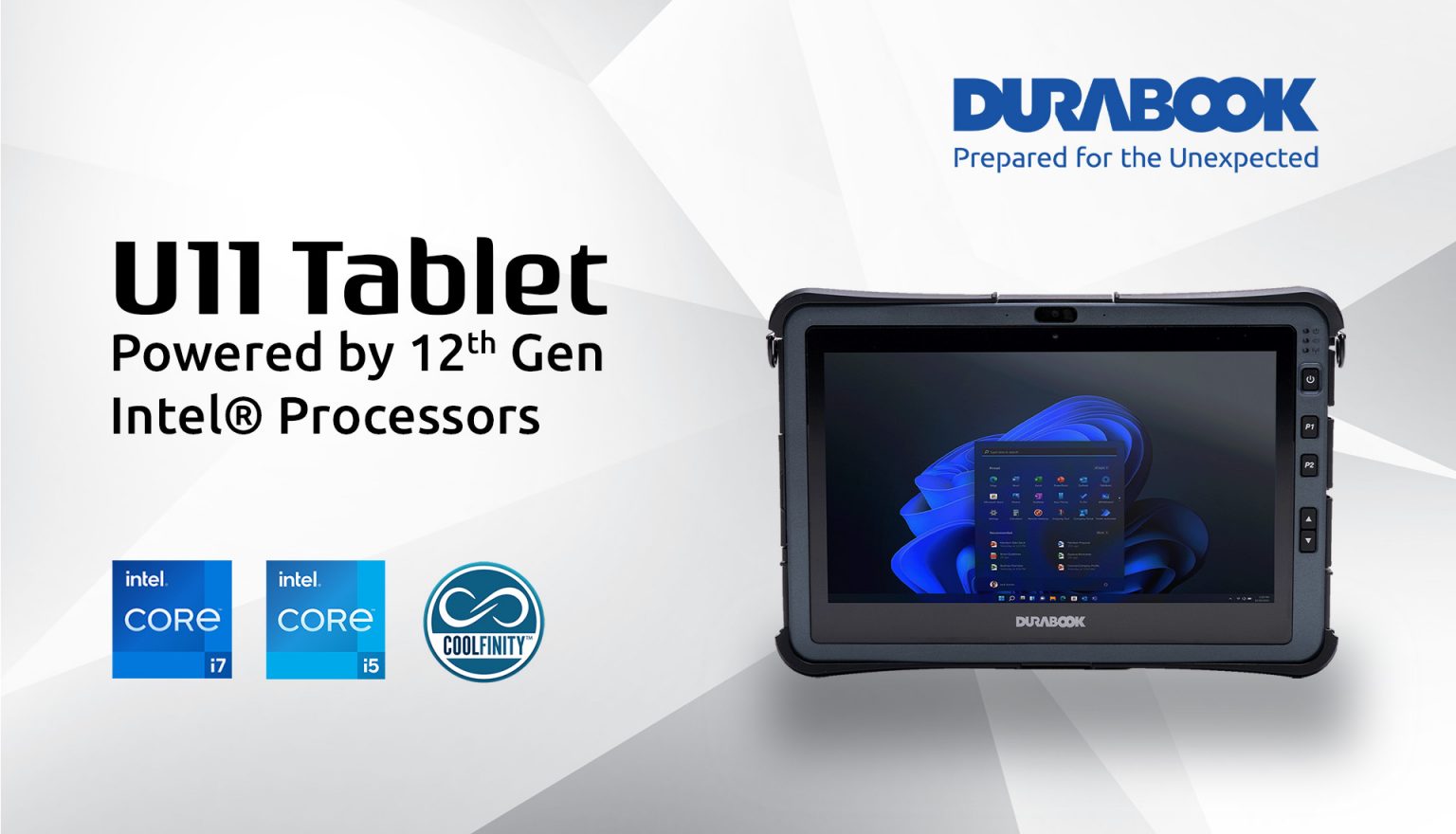 Durabook Upgrades U11 Rugged Tablet With 12th Gen Intel® CPU and ...