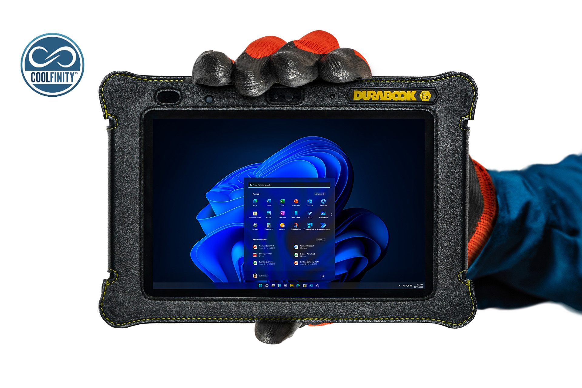 R8-EX Rugged Tablet - ATEX Certified Fully Rugged Tablet - Durabook