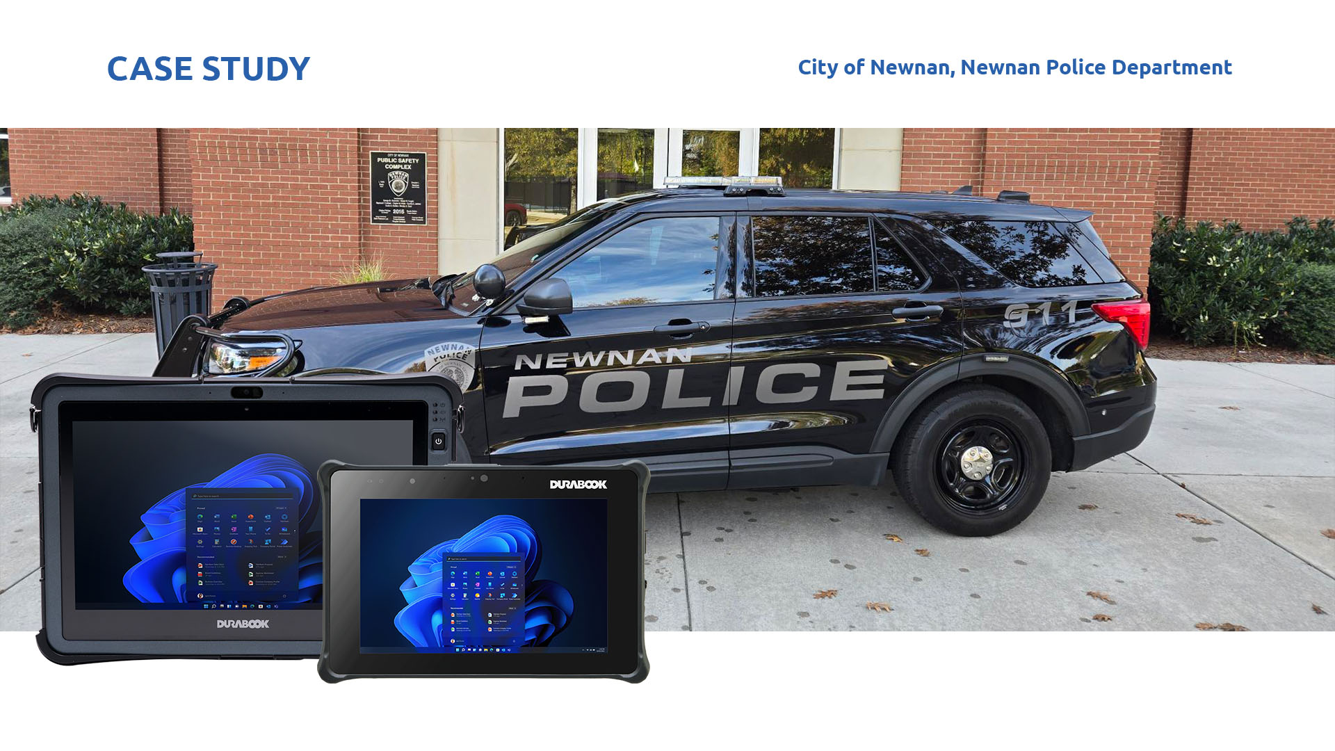 Durabook Rugged Tablets Take on Rigors of Police Work in Newnan, Georgia